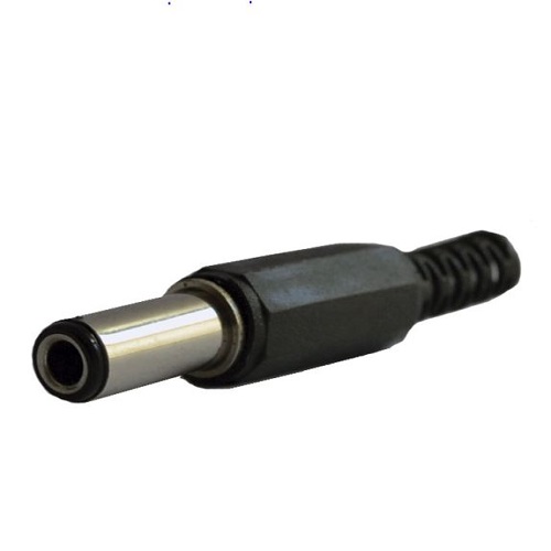 Electrónica Mendoza. PLUG DC 3.1 CUERPO PLASTICO