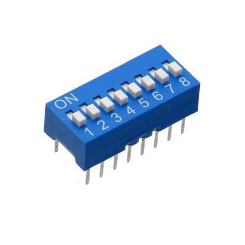 Electrónica Mendoza. MINI DIP SWITCH DS08