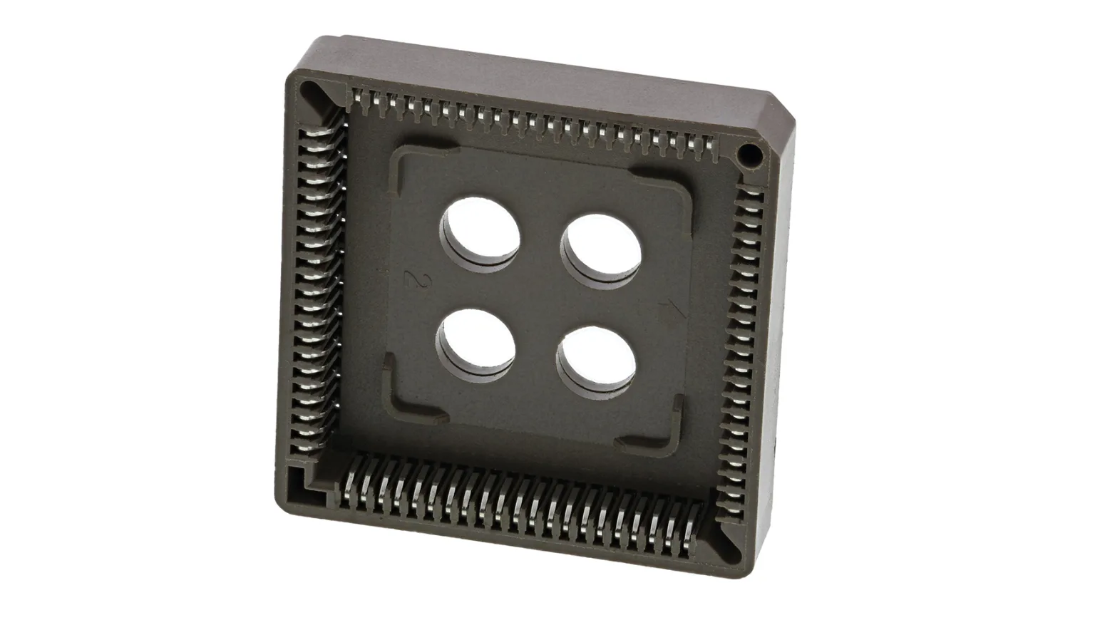 Electrónica Mendoza. Zócalo Circuito Integrado PLCC 44 Pin - PLCC-44