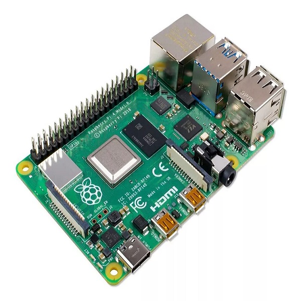 Electrónica Mendoza. Raspberry Pi 4 Model B Quad Core 64 Bit Wifi Bt 4gb
