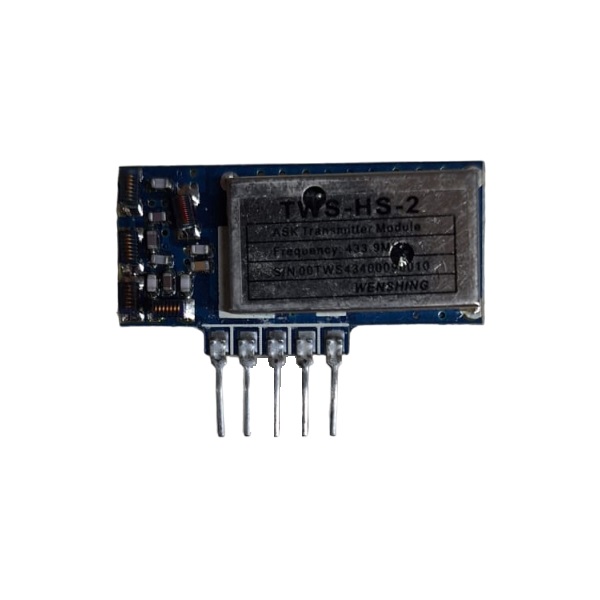 Electrónica Mendoza. Transmisor Wenshing Tws-hs 433mhz 500mw