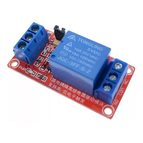 Electrónica Mendoza. MODULO RELE 1 CANALES 5V 10A ARDUINO