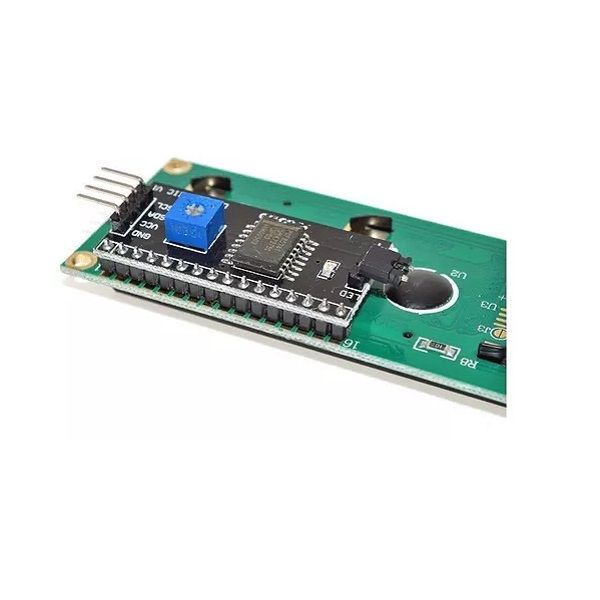 Electrónica Mendoza. DISPLAY LCD 1602 AZUL 16X2 HD44780 CON I2C SOLDADO ...