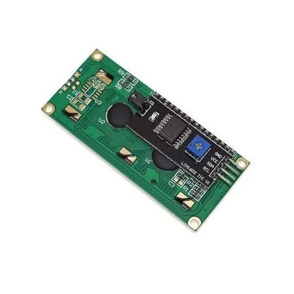 Electrónica Mendoza. DISPLAY LCD 1602 AZUL 16X2 HD44780 CON I2C SOLDADO ...