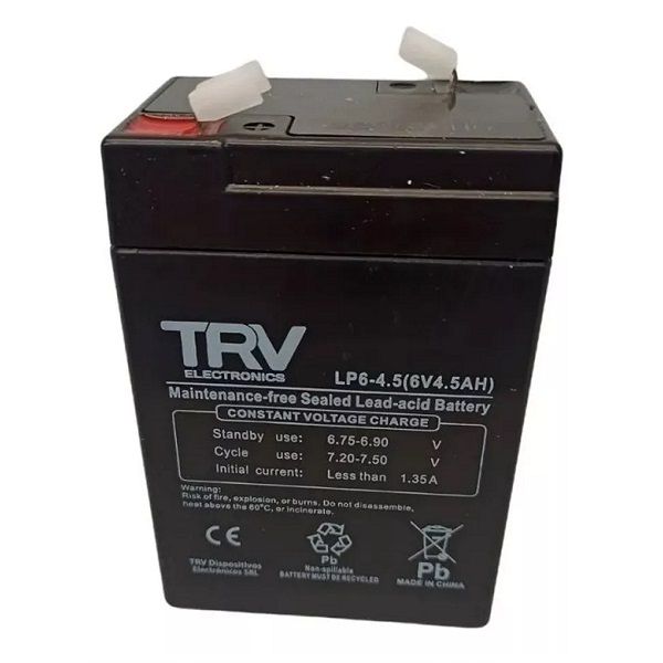 Electrónica Mendoza. BATERIA DE GEL RECARGABLE 6V 4000mA BATERIA 6V 4AH