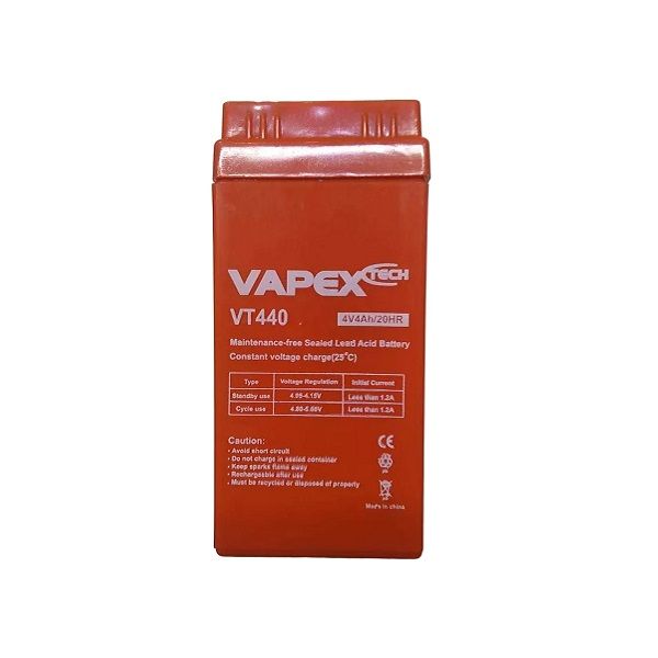 Electrónica Mendoza. BATERIA DE GEL RECARGABLE 4V 4000mA BATERIA 4V 4AH