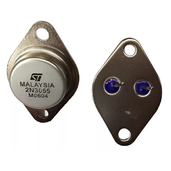 Electrónica Mendoza. TRANSISTOR 2N3055 NPN BIPOLAR AMPLIFICADOR 60V 15A ...