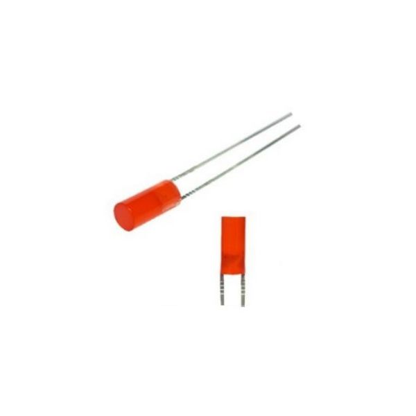 Electrónica Mendoza. LED REDONDO ROJO CRISTALINO 5mm