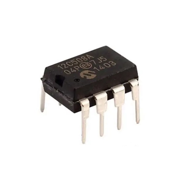 Electrónica Mendoza. MICROCONTROLADOR PIC12C508 DIP 8 PINES EPROM 512 X 12