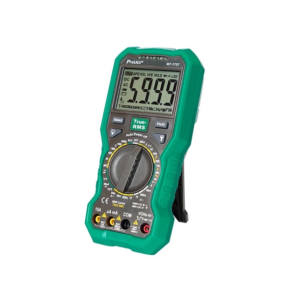Electrónica Mendoza. TESTER DIGITAL PROSKIT RMS/NCV MT-1707